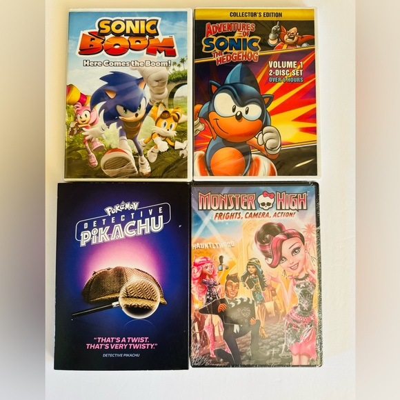 no brand | Media | 4 Kids Dvds Bundle | Poshmark